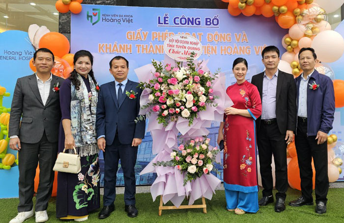 Chúc mừng khánh thành Bệnh viện Đa khoa Hoàng Việt